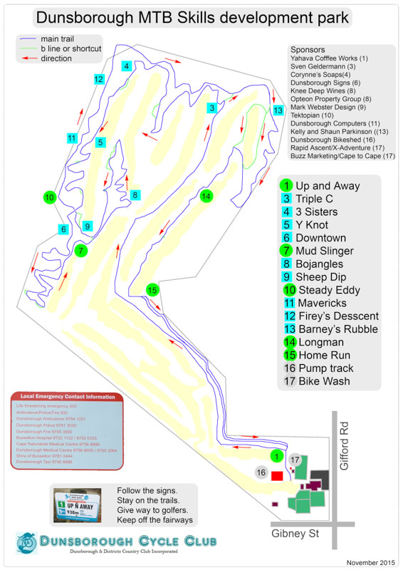 Duns_Cycle_Club_Map_5 | Dunsborough and Districts Country Club
